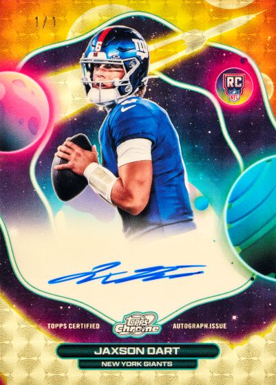 2025 Topps Cosmic Chrome Football Checklist | FuturePSAGrader.com